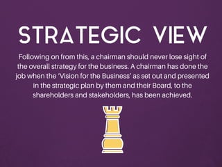 Qualities of an Outstanding Chairman | PDF