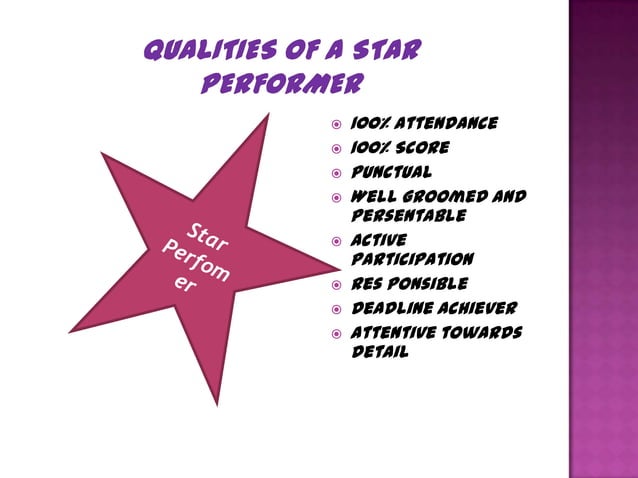 Qualities of a star | PPTX