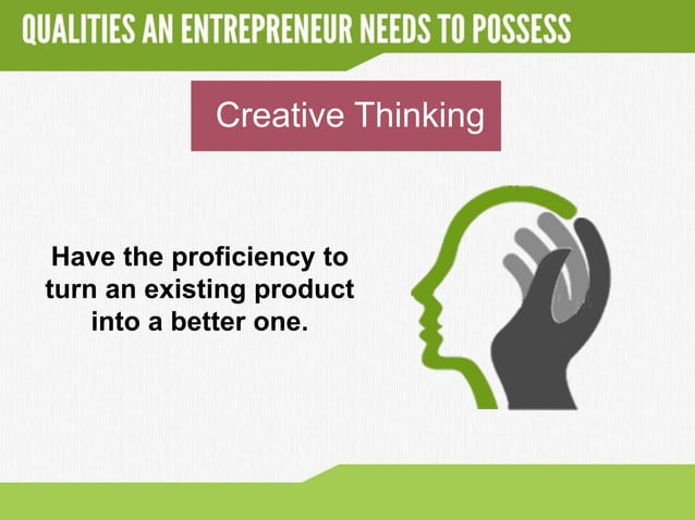 Qualities of a Successful Entrepreneur by Ty Rhame | PPTX | Startups ...