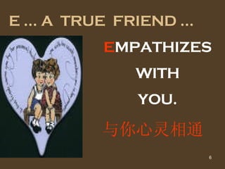 Qualities Of A True Friend ( In English & Chinese ) | PPT | Asia Travel ...