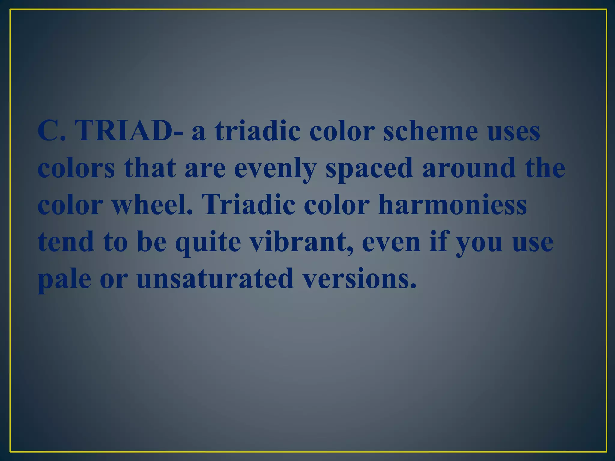 Qualities of color and color scheme | PPTX