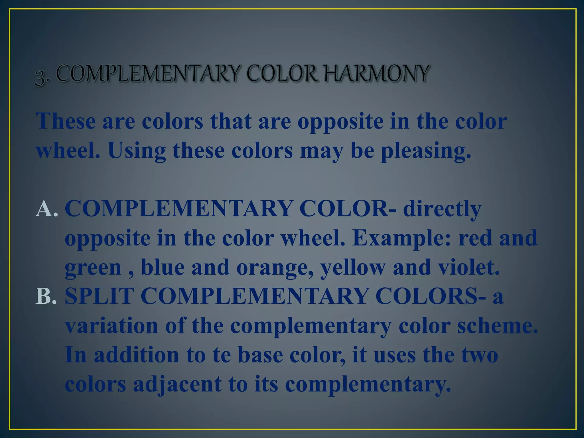 Qualities of color and color scheme | PPTX