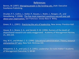 Qualities of Effective Leadership: Principles of Peter Drucker | PPTX