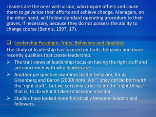 Qualities of Effective Leadership: Principles of Peter Drucker | PPT