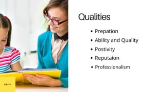 What Qualities Every Math Tutor Should Have | PPT