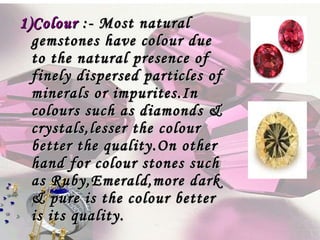 Qualities of gemstone | PPT
