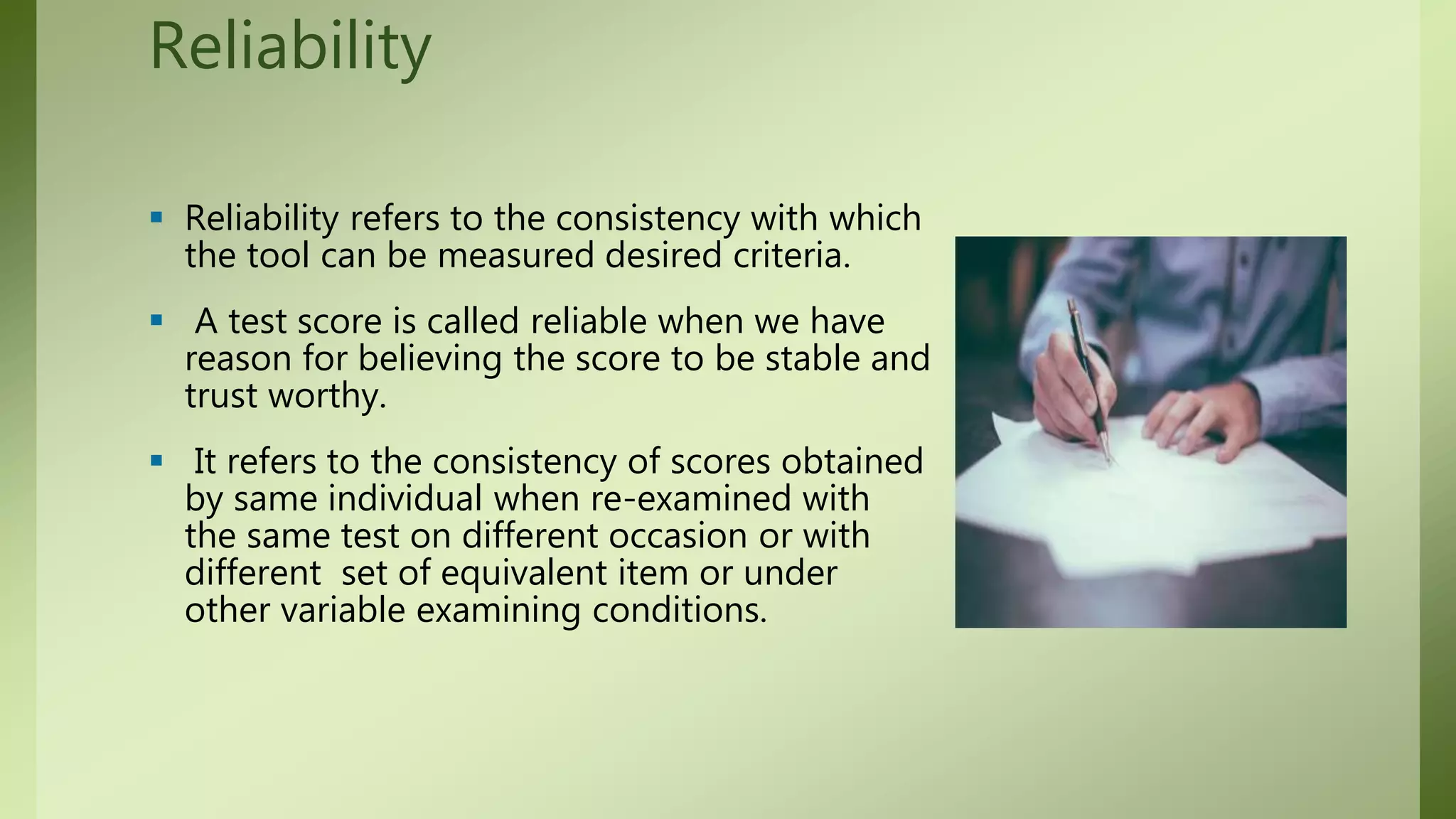 Qualities of good evaluation tools | PPTX
