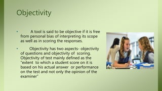 Qualities of good evaluation tools | PPTX