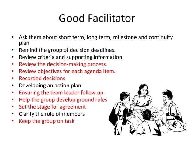 Good facilitator | PPT