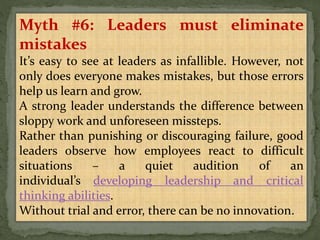 QUALITIES OF GOOD LEADER & MYTHS.pptx