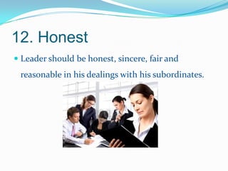 Qualities Of Good Leadership | PPTX