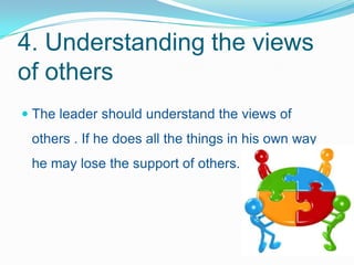 Qualities Of Good Leadership | PPTX