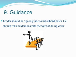 Qualities of good leadership | PPTX