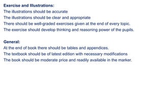 Qualities of good mathematics textbook | PPTX