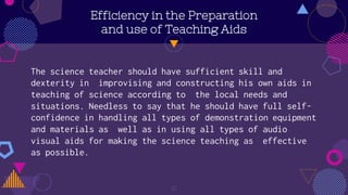 Qualities of good science teacher | PDF