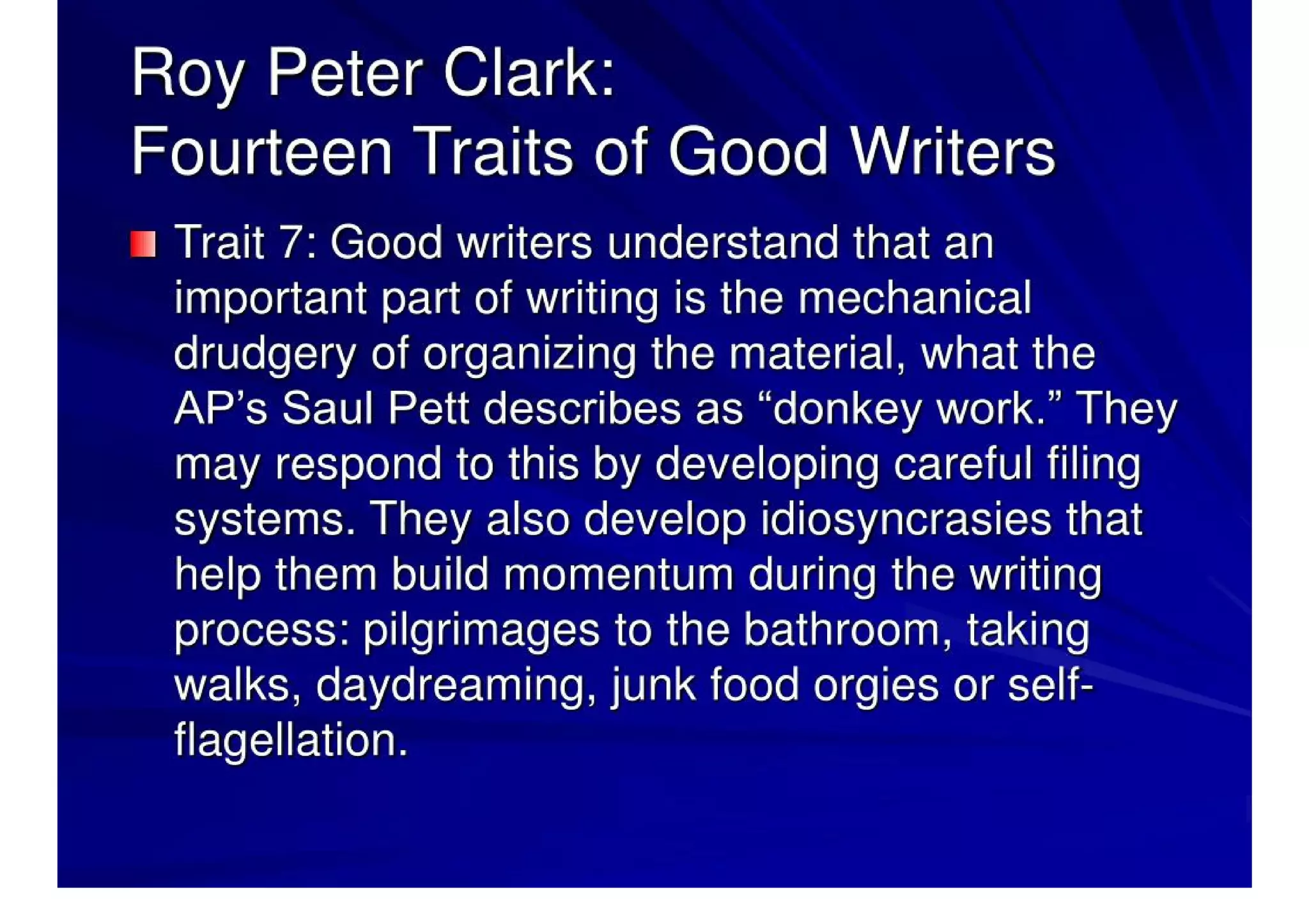 Qualities Of Good Writing | PDF