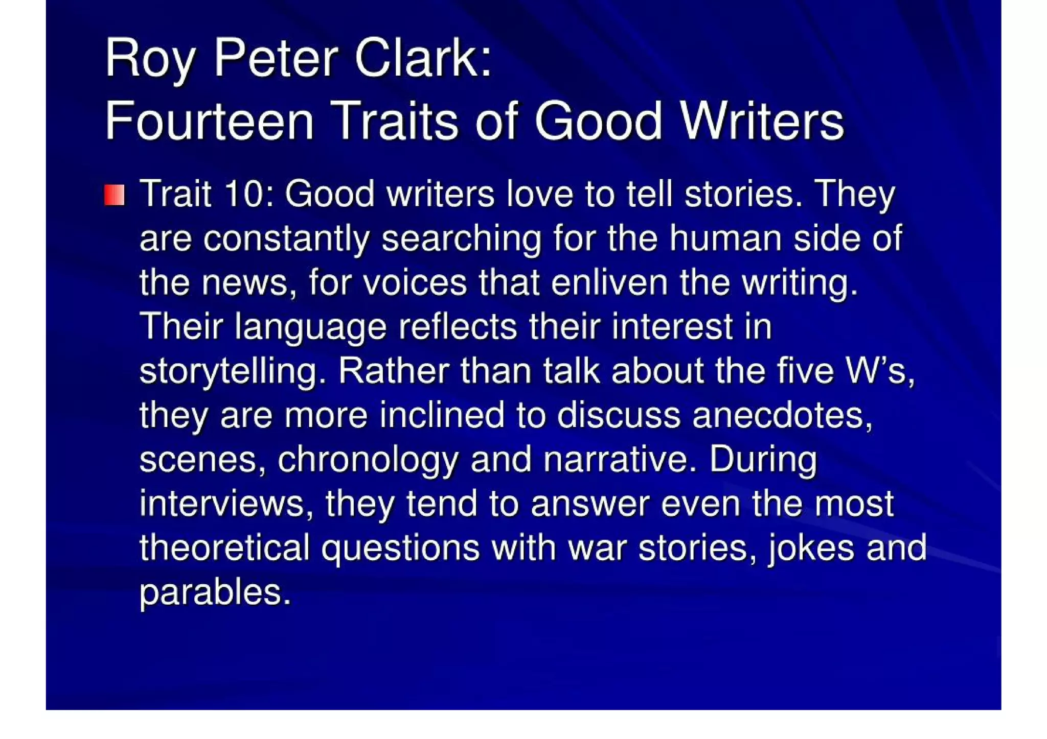 Qualities Of Good Writing | PDF