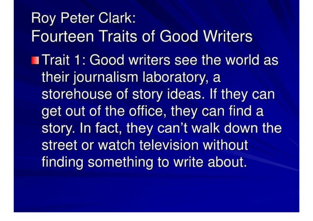 Qualities Of Good Writing | PDF