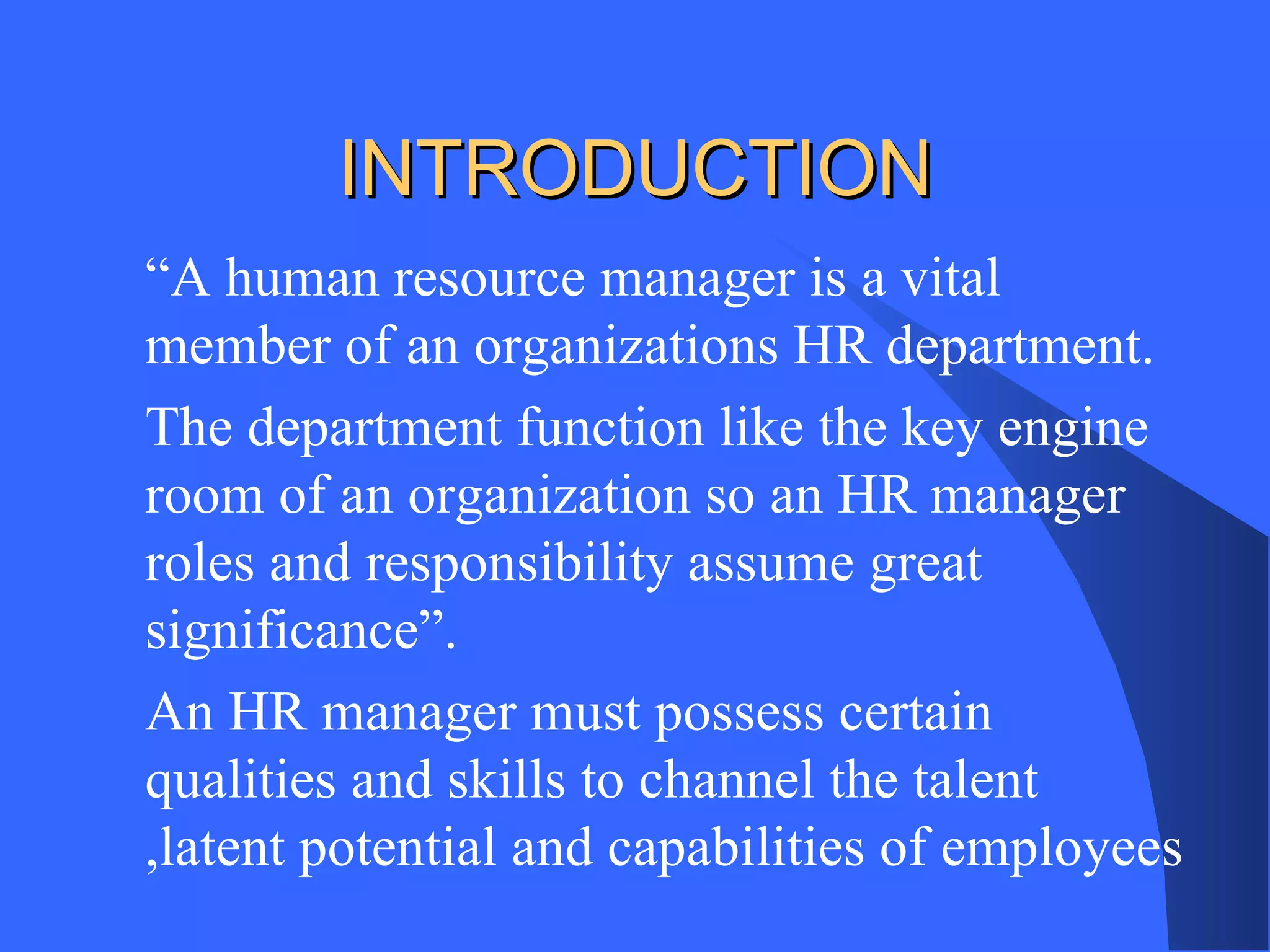Qualities of hrm final | PPT
