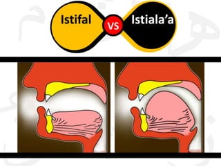 صفات الحروف Tajweed : Qualities of letters | PPTX