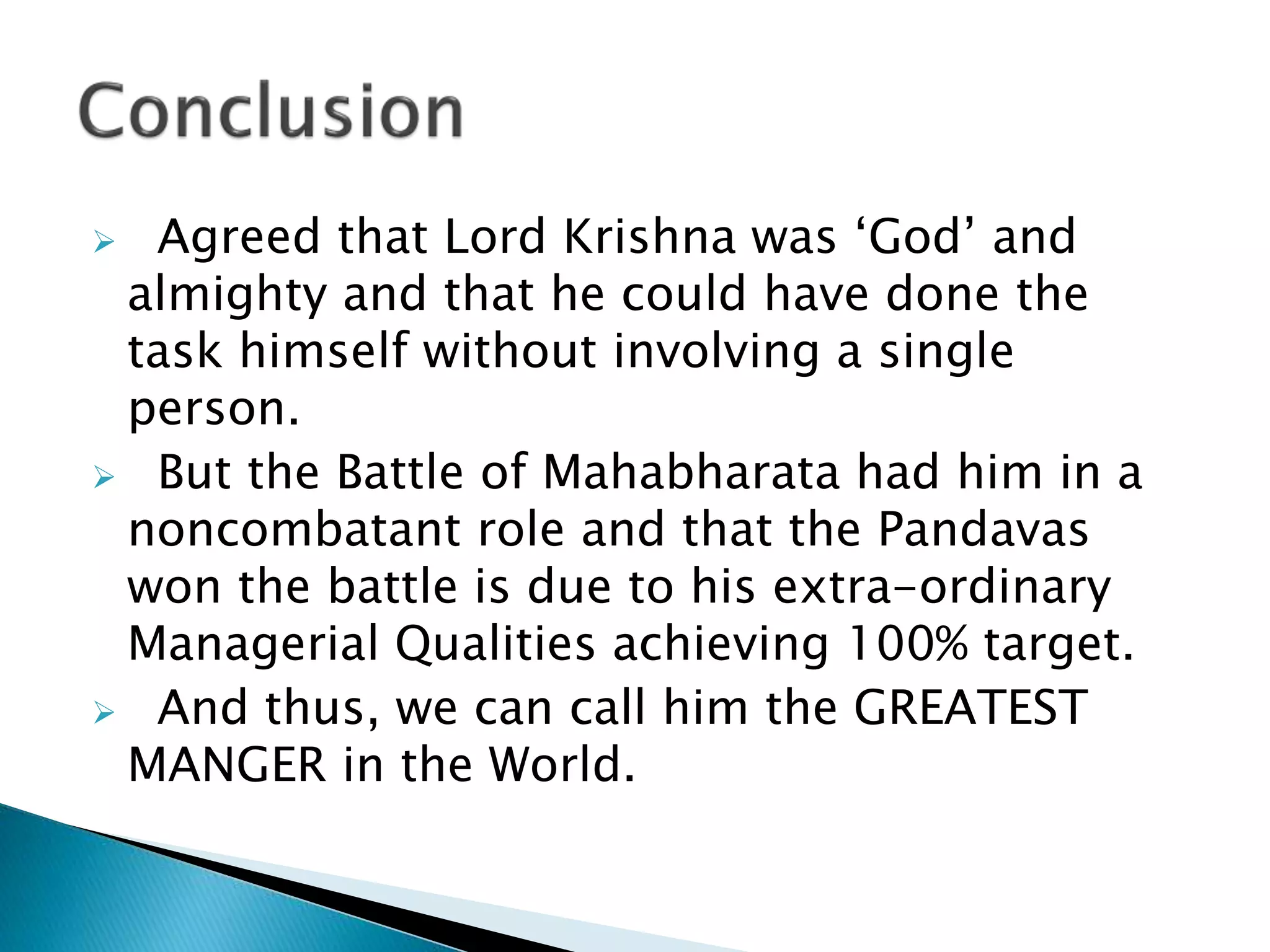 Qualities of lord krishna | PPTX