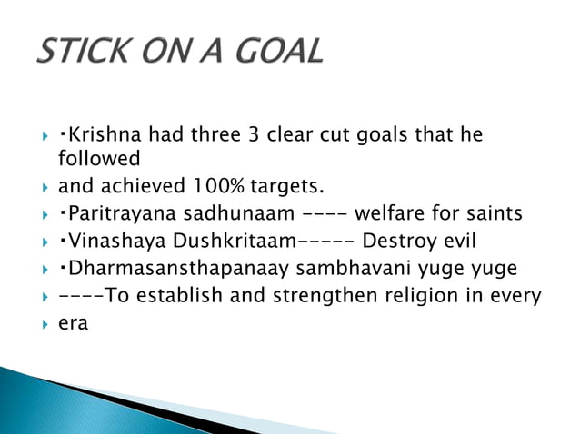 Qualities of lord krishna | PPTX