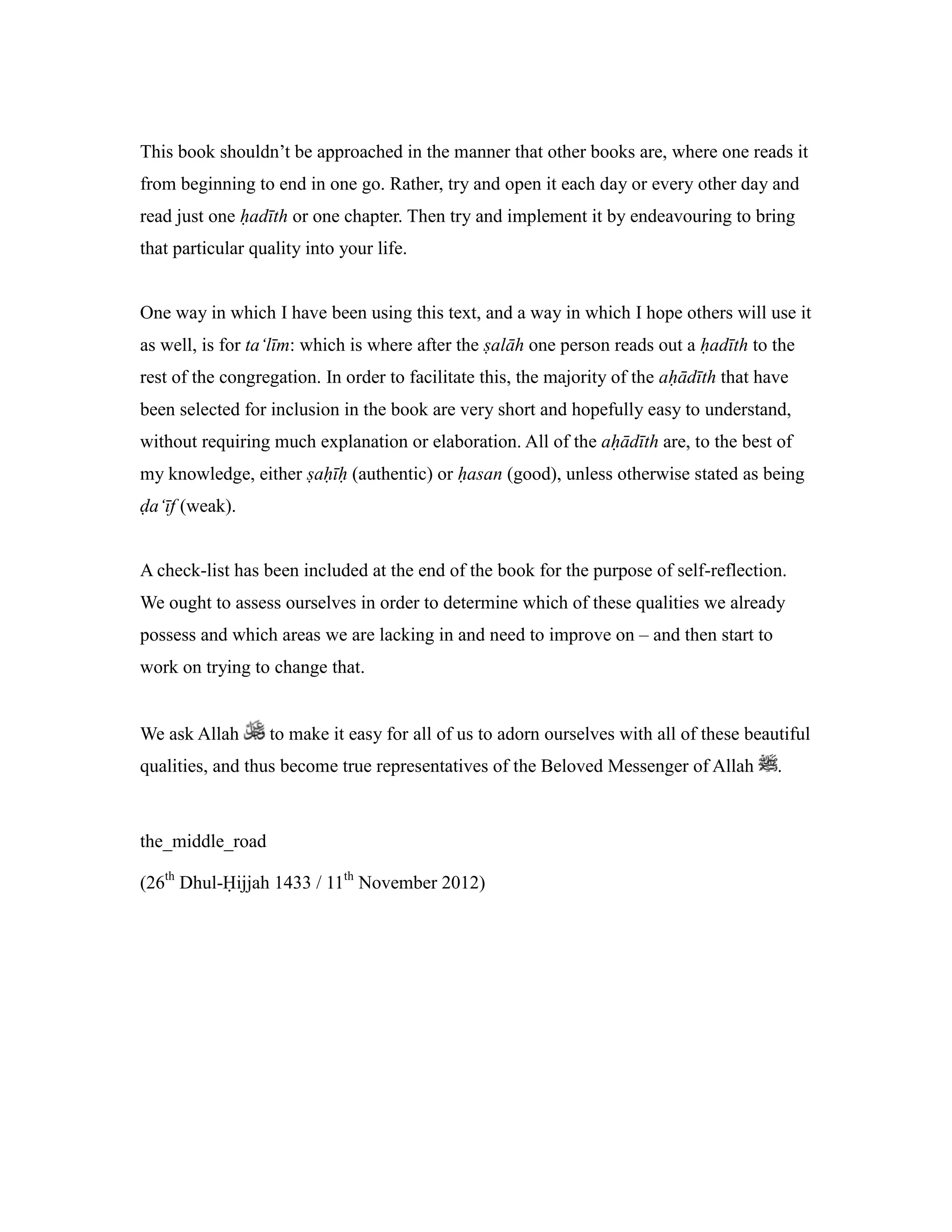 Qualities of the believer | PDF