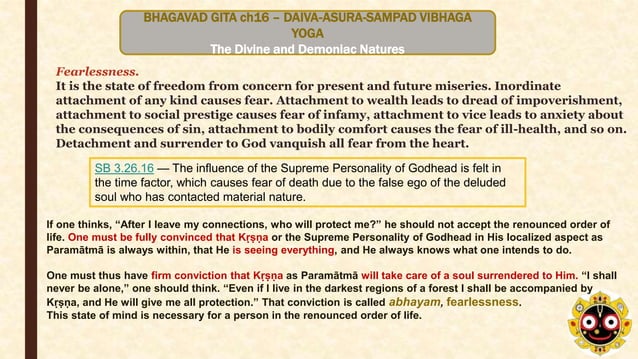 Qualities to achieve krishna | PPTX | Hinduism | Religion & Spirituality