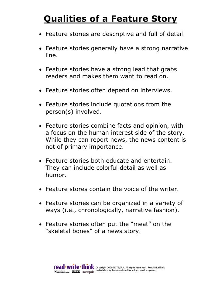 Qualitites Of A Feature Story qualitites-of-a-feature-story