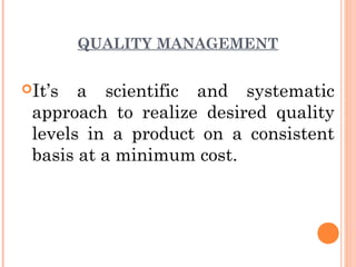 Quality Analysis in Apparel industry | PPT