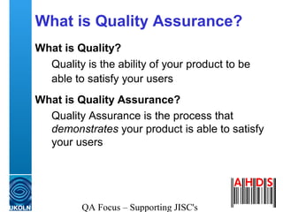 Quality importance | PPT
