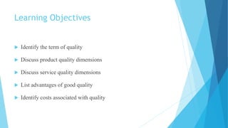 Quality | PPTX | Business | Business and Finance