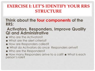 rapid response team | PDF