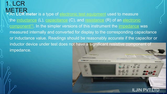 Incoming Quality Control (IQC) | PPTX | Physics | Science