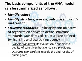 Quality Assurance - Nursing Management | PPTX