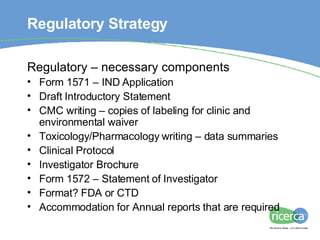 Quality and Regulatory Affairs | PPT