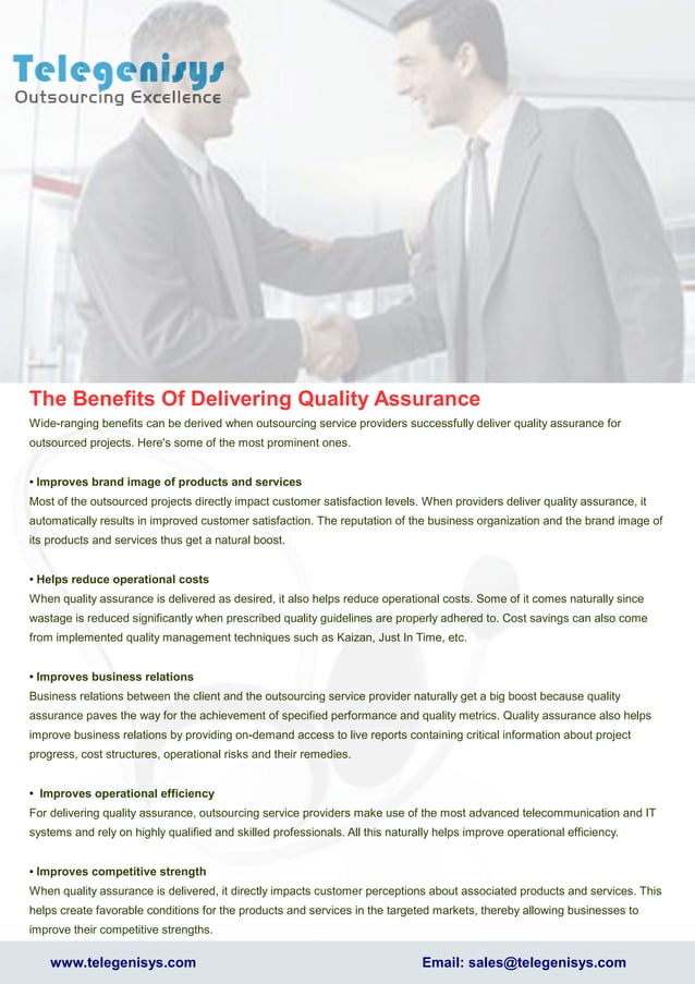 Quality assurance-in-bpo | PDF | Consumer Issues | Business