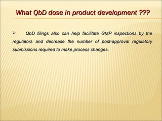 Quality by-Design (QbD) by Mr. Nitin Kadam. | PPT