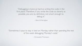 Writing quality code, as a team. | PPT
