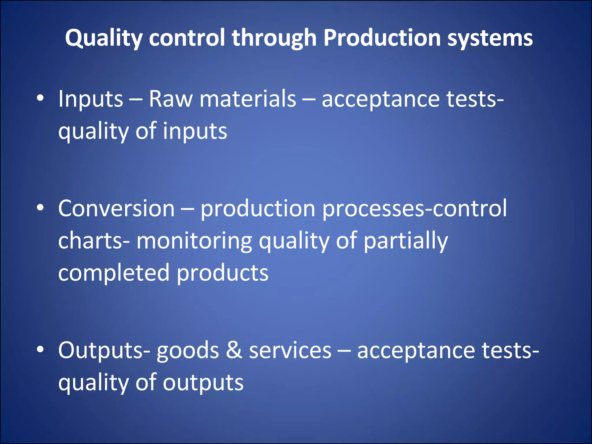 Quality Control | PPT