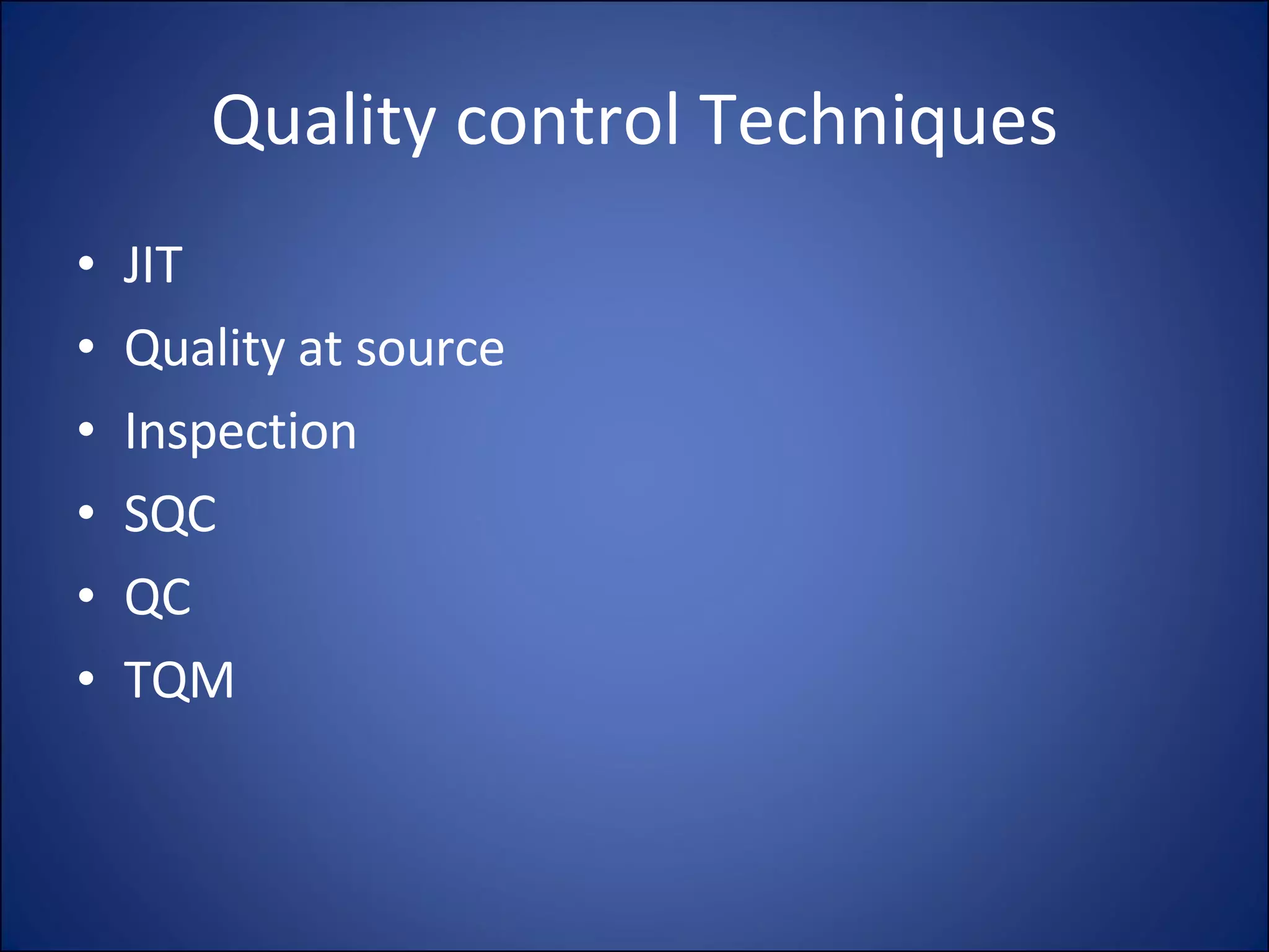 Quality Control | PPT