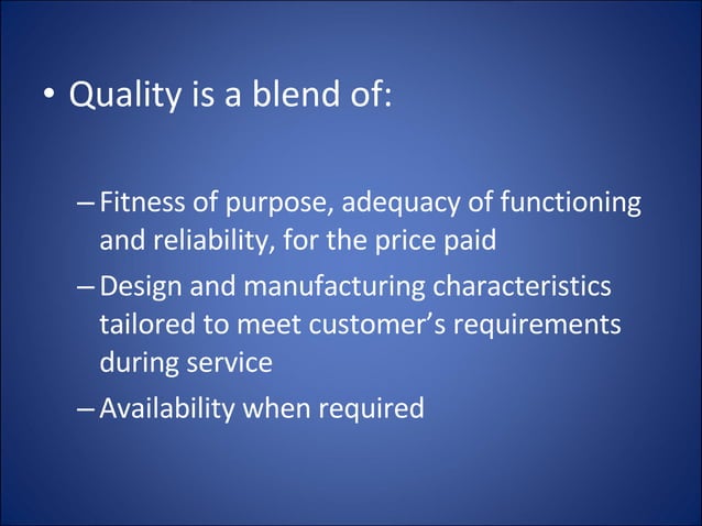 Quality Control | PPT | Mechanical and Industrial Engineering Industry ...