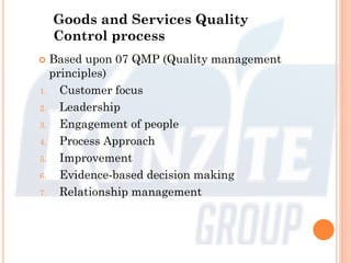 Quality control | PPT