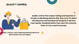 QUALITY-CONTROL-ASSURANCE operation management | PPT