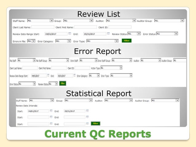 Quality Control Monitor -Presentation | PPTX | Technology & Computing