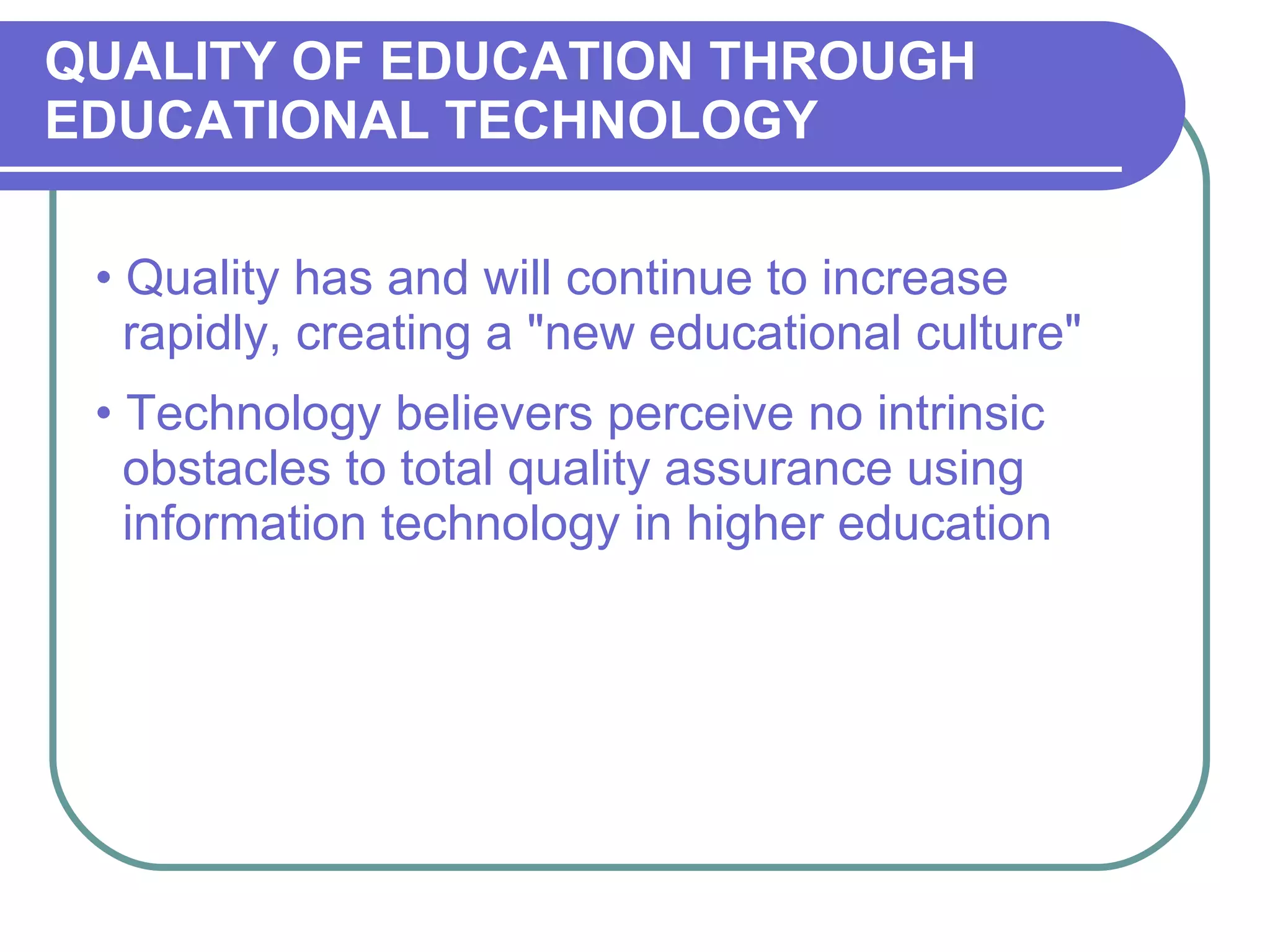 Quality Education Through Educ Tech | PPS