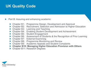 Quality-Framework-Case-of-Aston-University.ppt