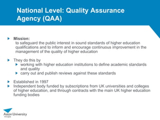 Quality-Framework-Case-of-Aston-University.ppt
