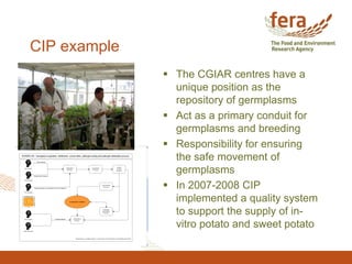 GRM 2011: A quality management framework for integrated plant breeding ...