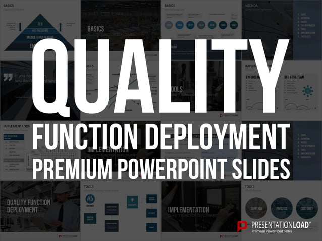 Quality Function Deployment PPT Slide Template | PDF